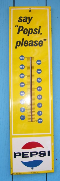 Vintage Pepsi Thermometers